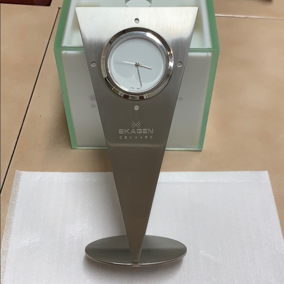 Skagen | Accents | New Skagen Watch Denmark Desk Tabletop Clock | Poshmark